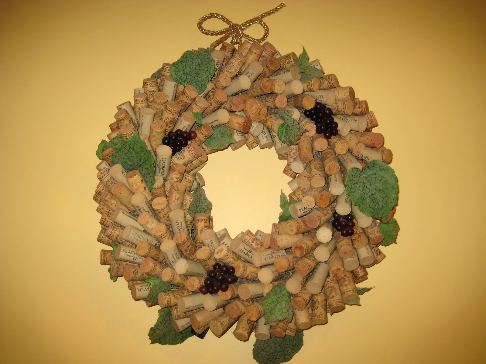 Ferrellgraph-x: Wine Cork Wreath