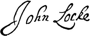 John Locke: John Locke's Signature