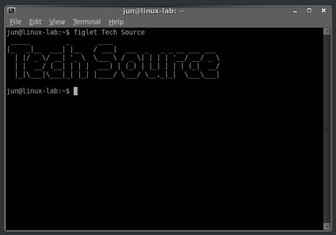 Create Cool ASCII Text Banners From The Linux Terminal TechSource Create Cool ASCII Text Banners From The Linux Terminal TechSource