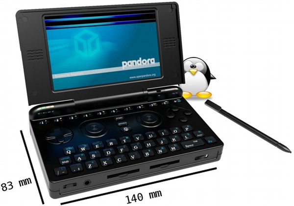 Pandora Open Source, Linux-based Handheld Game Console Now Shipping ...