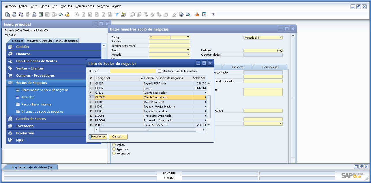 Sap Business One ... To Go: SAP BO. SAP Business One. Tarea programa ...