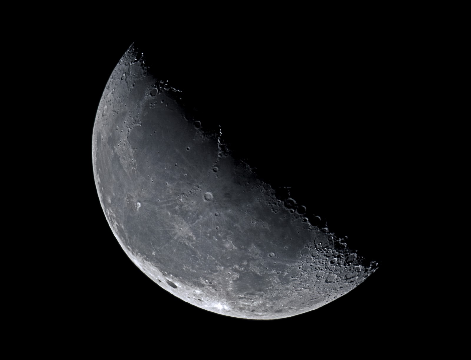 Phillymanjaro and "MTM": Third Quarter Crescent Moon