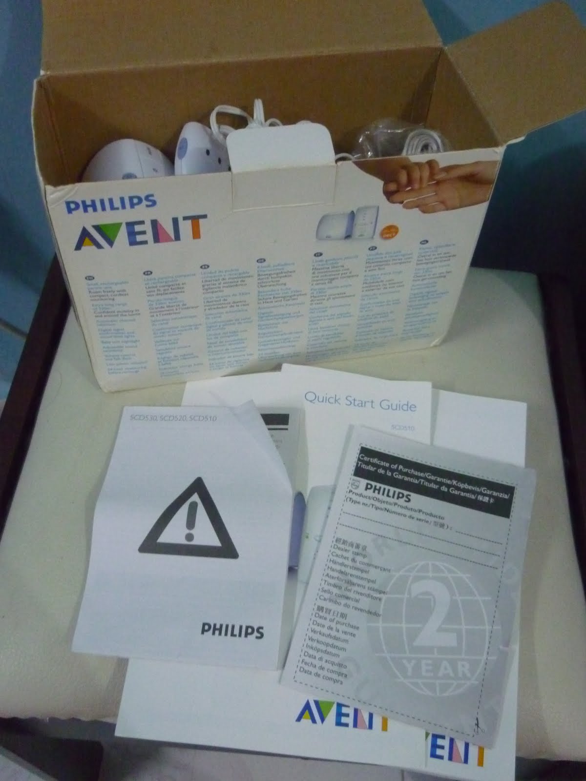 My Precious Pe'Pe': Pre-loved Philips AVENT SCD510 DECT Baby Monitor