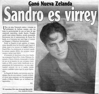 MISTERS MANHUNT: Mister Manhunt 1997 - Sandro Finoglio - Venezuela ...