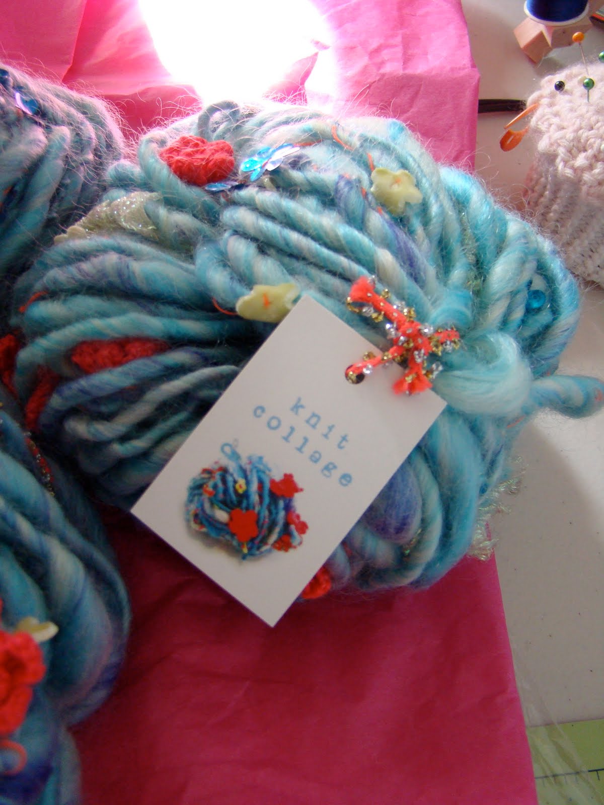 Susan B. Anderson: There's a Collage in my Yarn