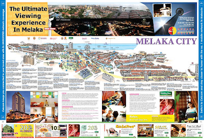 Melaka World Heritage City: 30th Edition Melaka Street Map