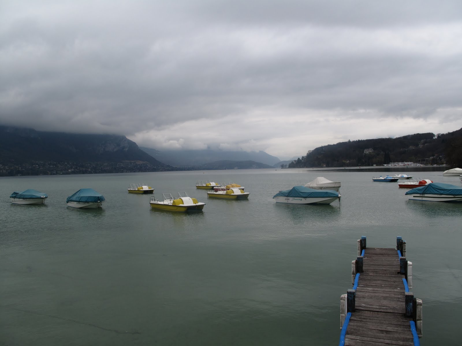retalhos e detalhes: ...o lago de Annecy (i)...