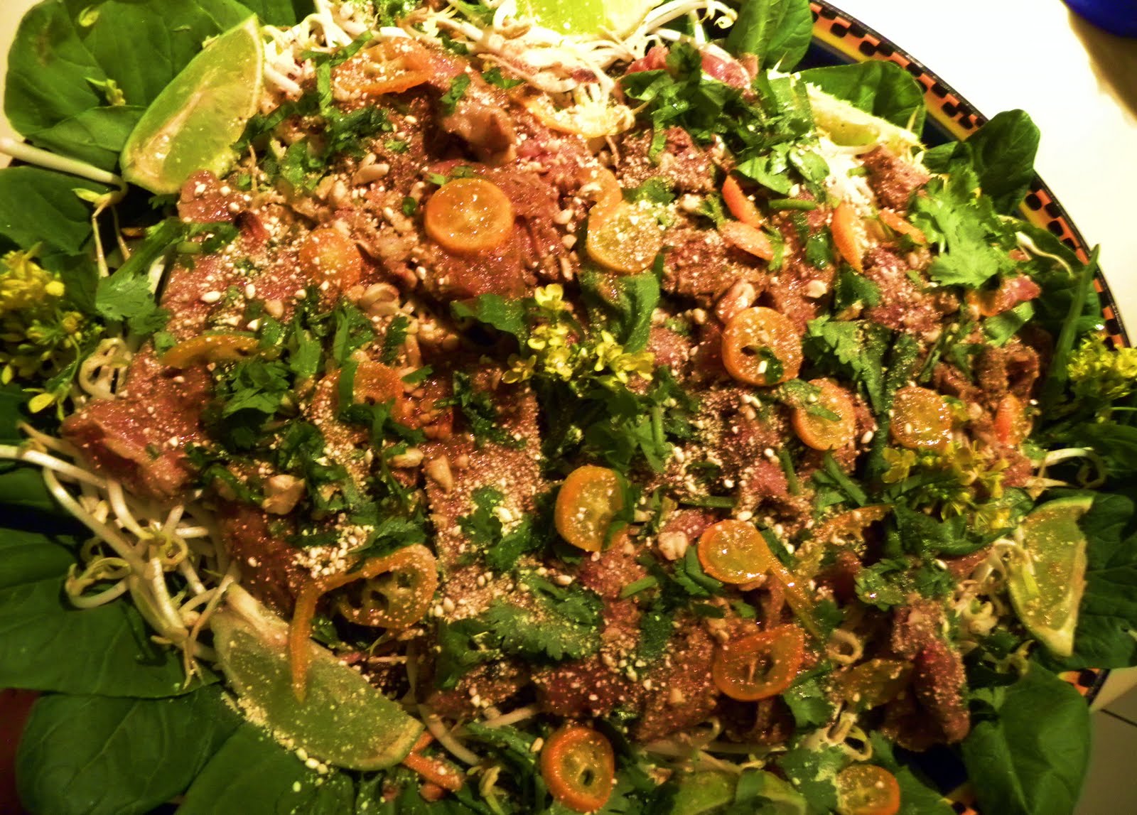 My Hawaiian Home: Thai Spicy Beef Salad : Yam Nuea