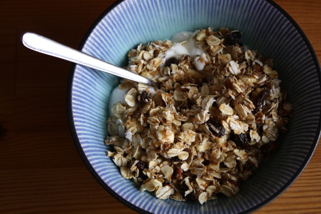 Dollop of Cream: muesli