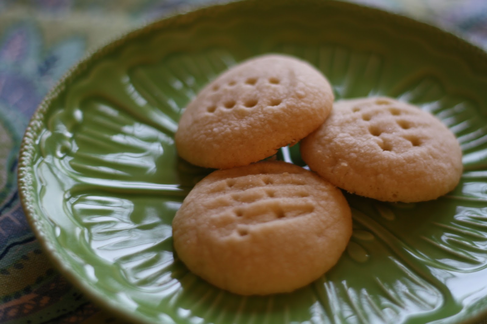 Dollop of Cream: shortbread in january
