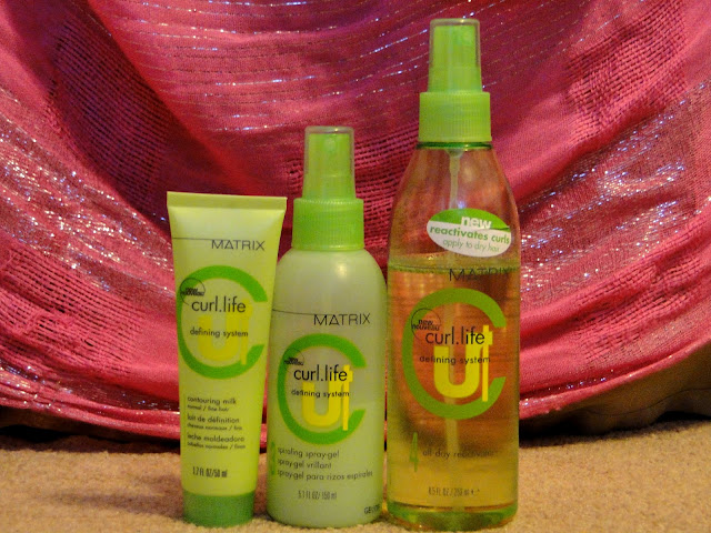 Hair and Health: Matrix curl.life products for curly hair