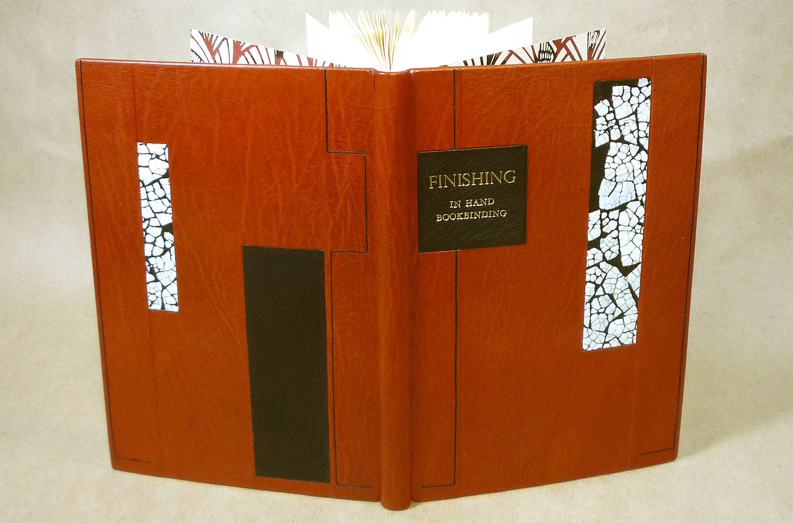 About the Binding: Finishing in Hand Bookbinding