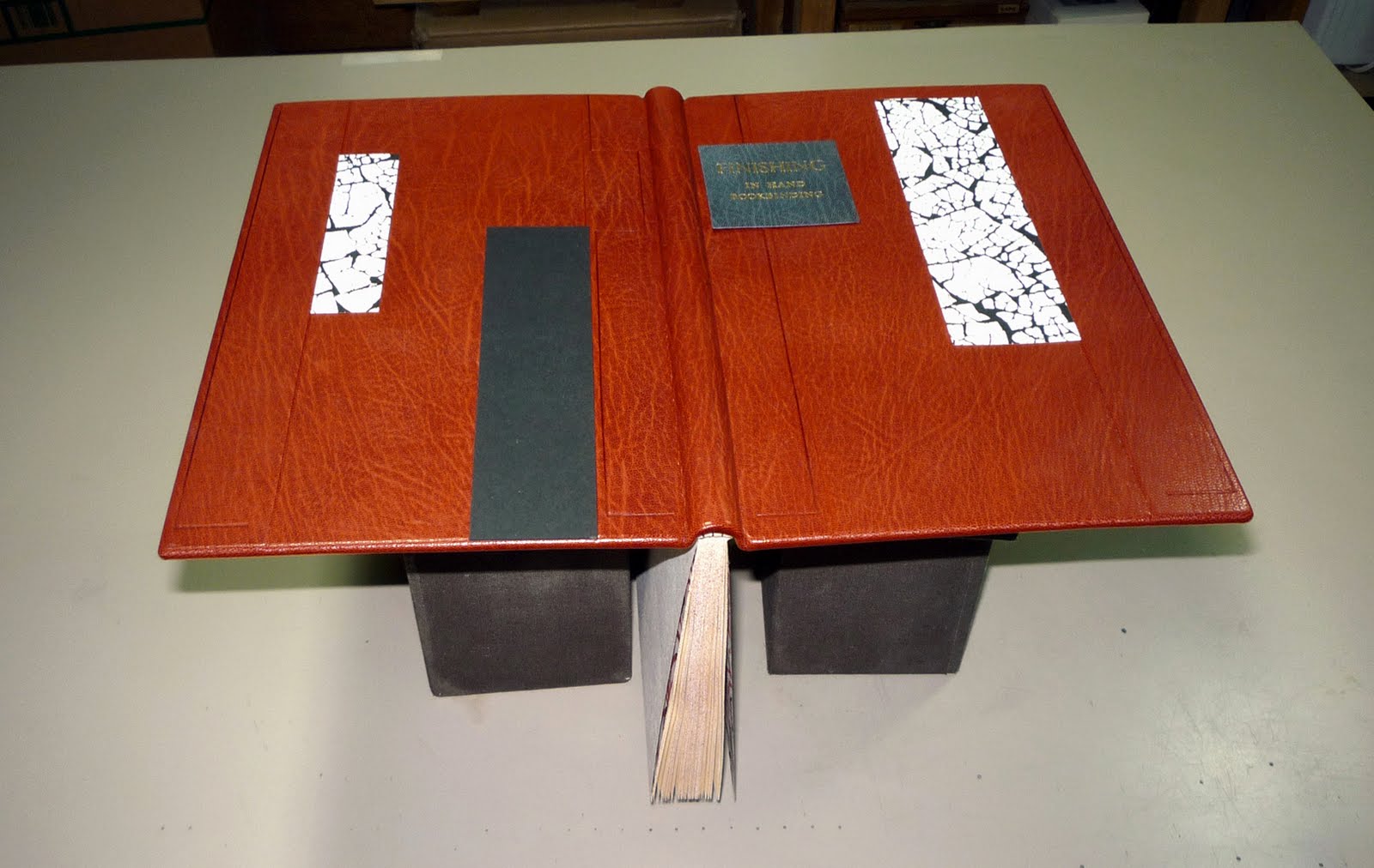 About the Binding: Finishing in Hand Bookbinding