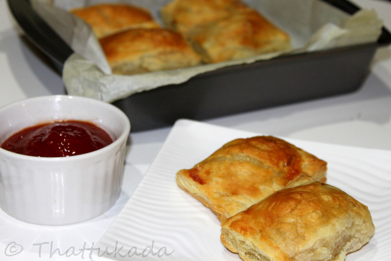 Chicken Puffs | Thattukada