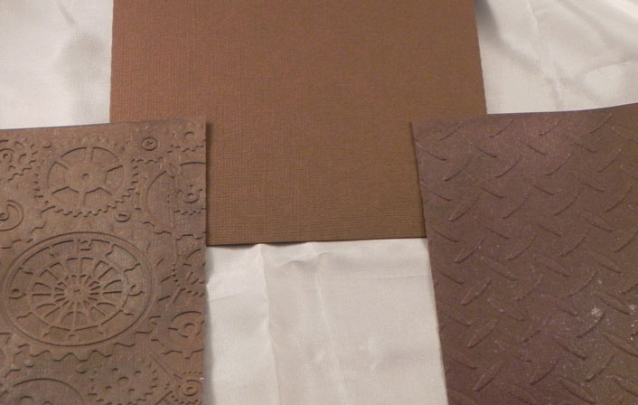 Bombshell Stamps Blog: Faux Metal Tutorial