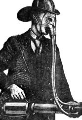 golden ground: THE HISTORY OF GAS MASK