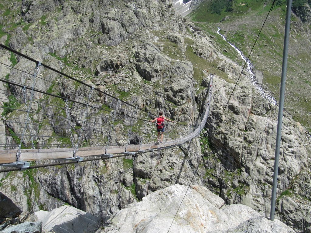 Marianne's Wanderblog: Triftbrücke (10.7.2010)
