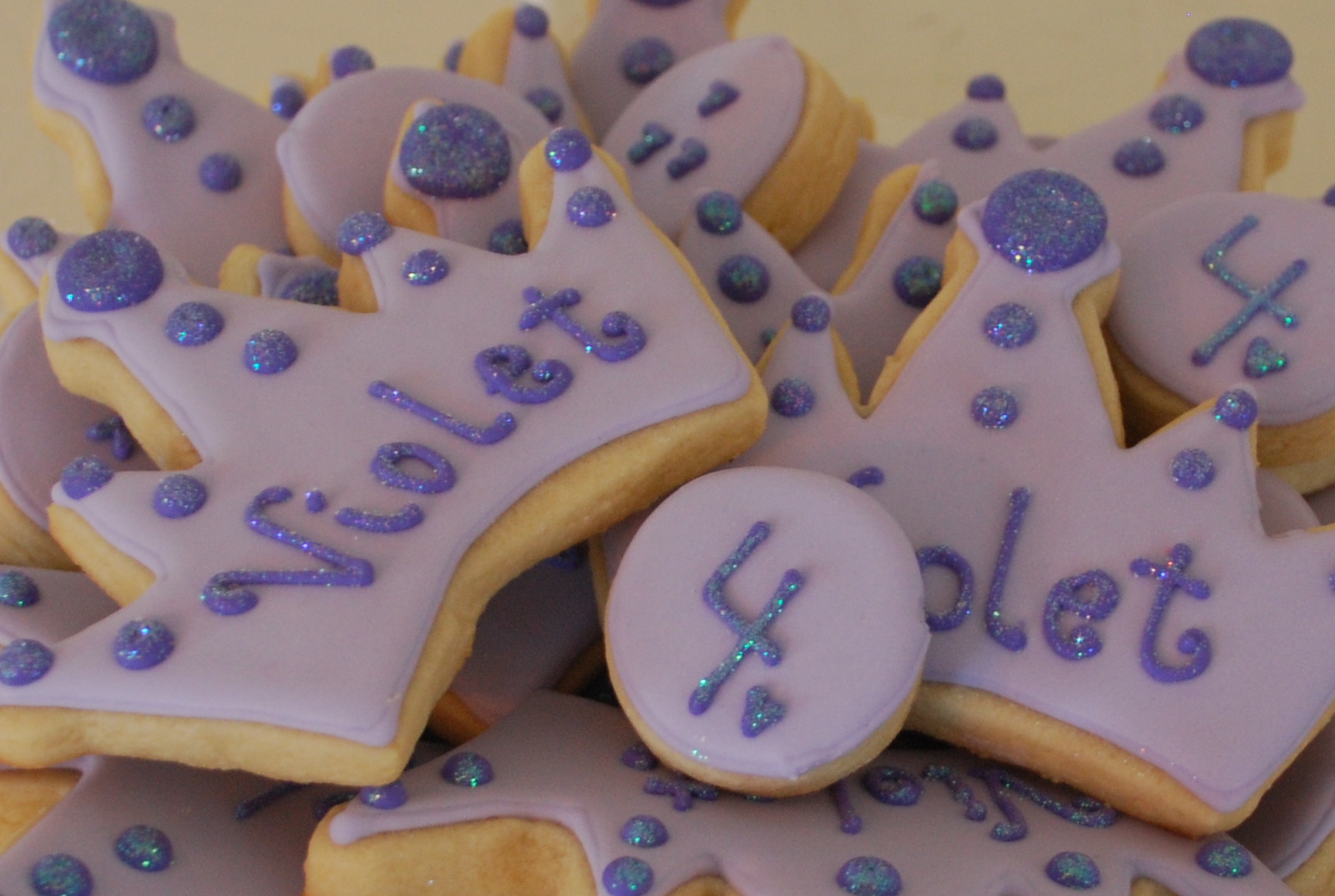 jackandy cookies: Princess Violet