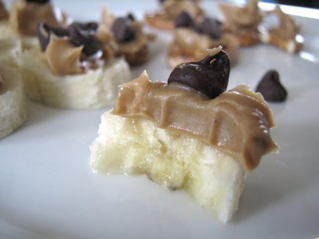 make happy: fun kid lunch: peanut butter canapés