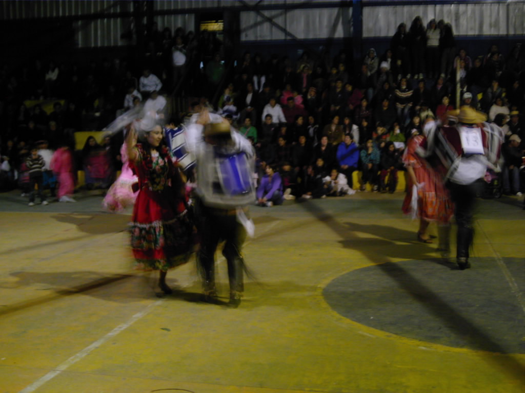 Teaching Adventure In Chile: Cueca Dance Contest - at School