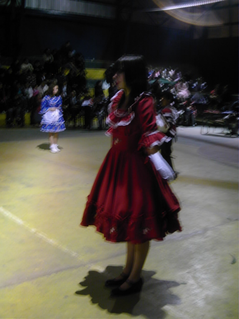Teaching Adventure In Chile: Cueca Dance Contest - at School