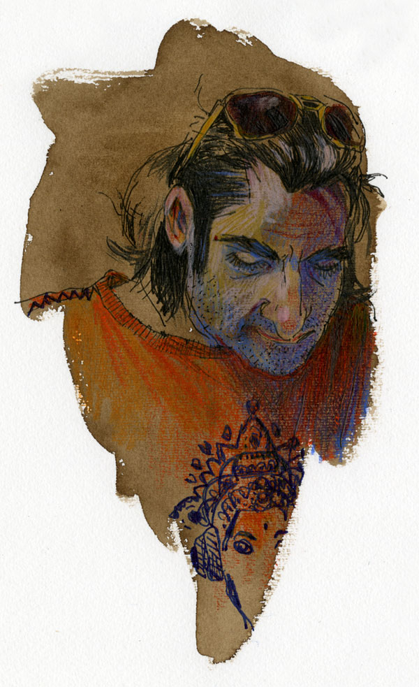 Stéphane Kardos: Dessin Hier Soir.