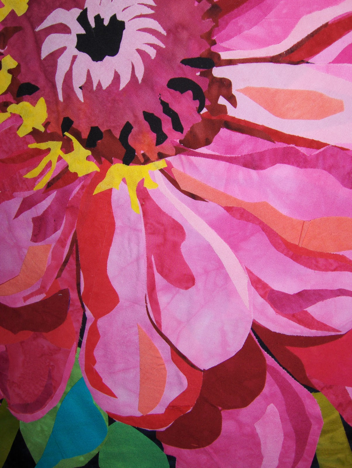 Melinda's Cutting Garden: Working on my NEW Zinnia pattern!