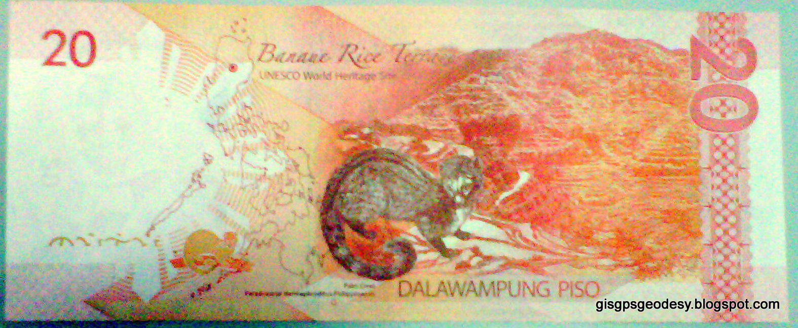 Got my first ever "new" 20-peso bill