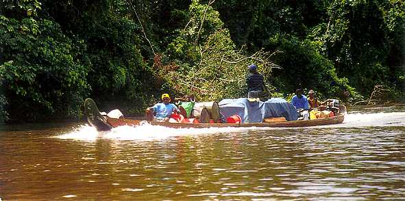 MES MISSIONS ET SEJOURS EN GUYANE: AVENTURE SUR LES FLEUVES DE GUYANE