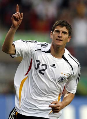 Sports Galleries: Mario Gómez German footballer