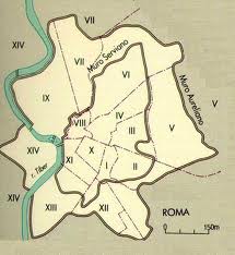 Viaje Italia: El Mapa de la Ciudad de Roma.