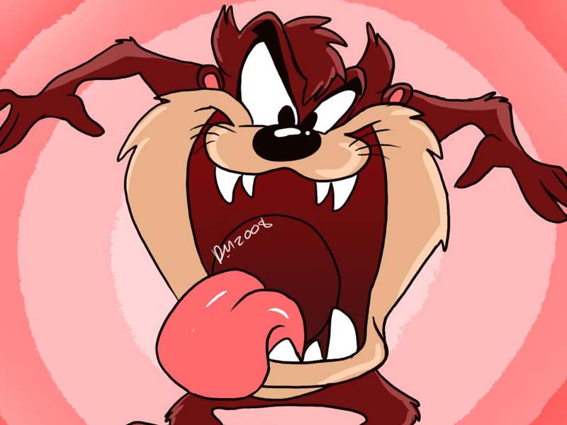 Top Cartoon Wallpapers: Tazmania Devil Wallpapers