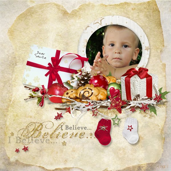 Indigo Designs: New kit "Christmas Wishes" and freebie