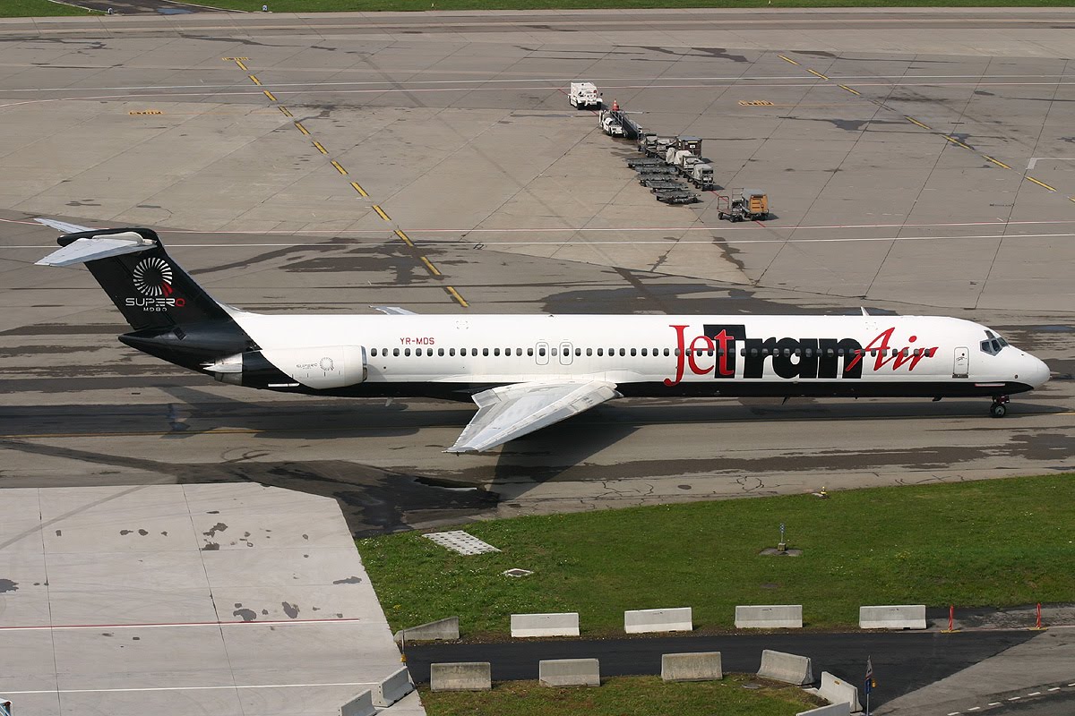 Eastwings: MD-82 * Jetran Air * YR-MDS