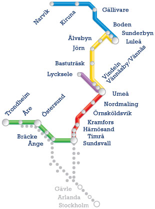 Erik Sandblom: Färre barnsjukdomar på Botniabanan