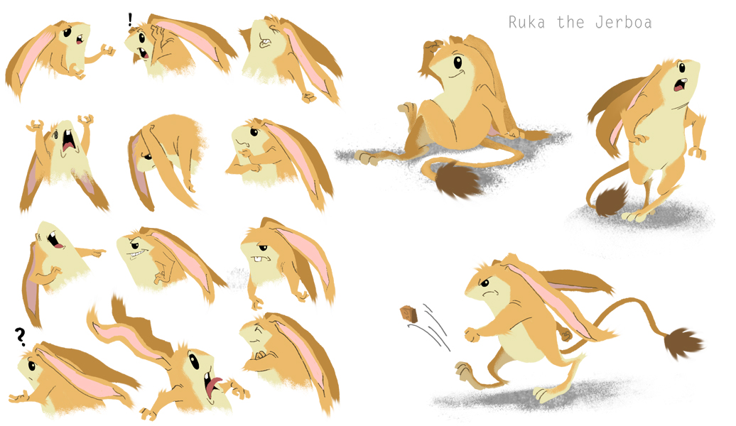 Joshua Lee Art Blog: Jerboa?!