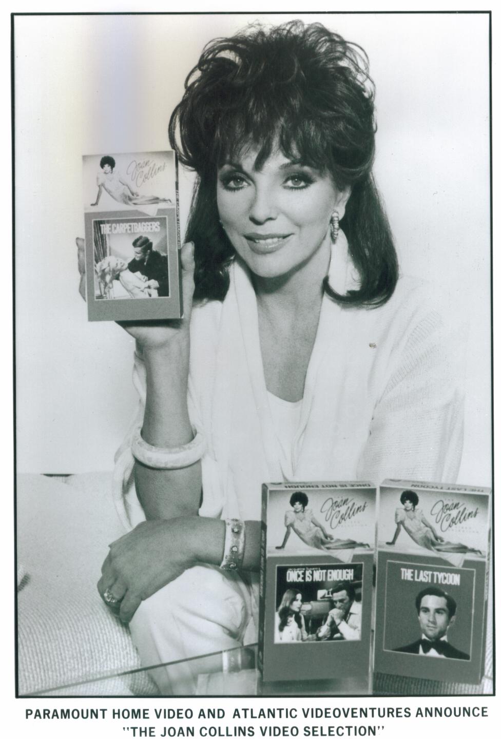 LEGENDARY DAME!: PROMO FLASHBACK : THE JOAN COLLINS VIDEO SELECTION 1985