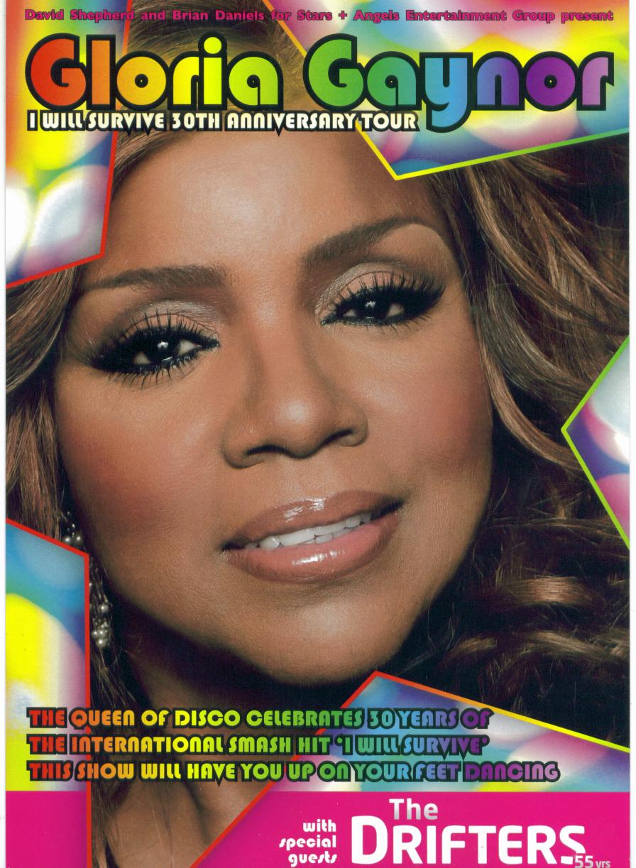 IT'S PURE ENTERTAINMENT..: GLORIA GAYNOR 30TH ANNIVERSARY TOUR THE SHAW ...