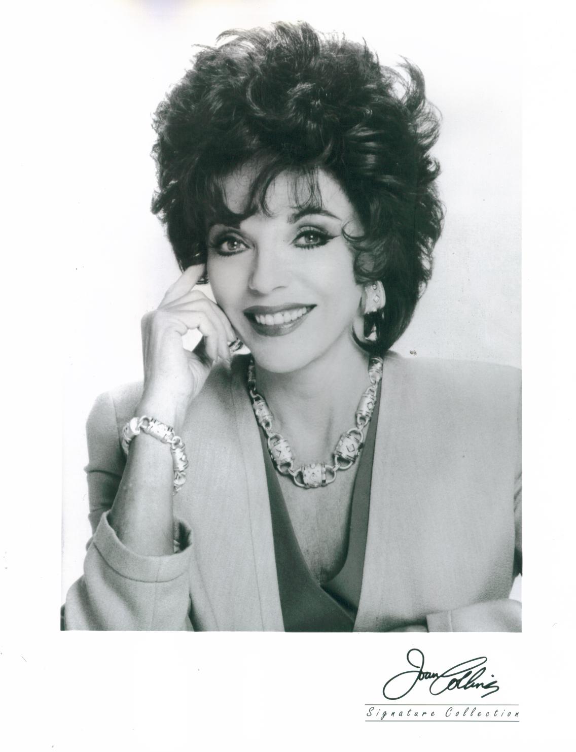 LEGENDARY DAME!: PHOTO OF THE DAY : JOAN COLLINS SIGNATURE COLLECTION