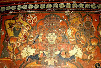 My Travels, My Life: Manganam temple murals