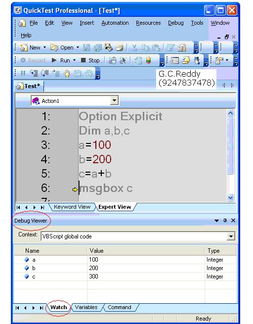 Hps Quick Test Professionalqtp Practise Examples Materials Tutorials Papers Important