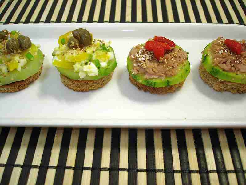 Las recetas de Silvia: Receta de bases para canapés