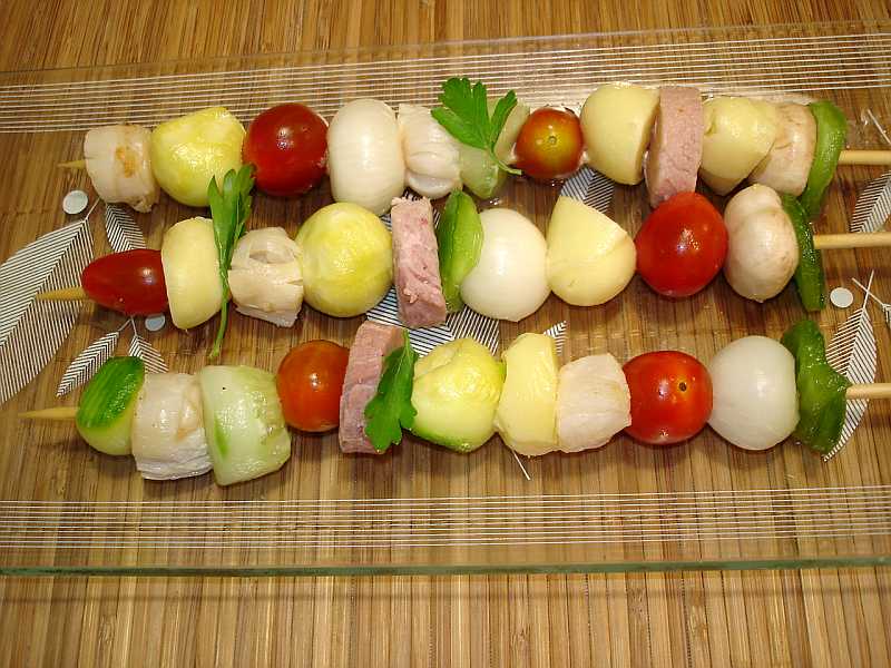 Las recetas de Silvia: Receta de brochette de jamón artesanal ... creo