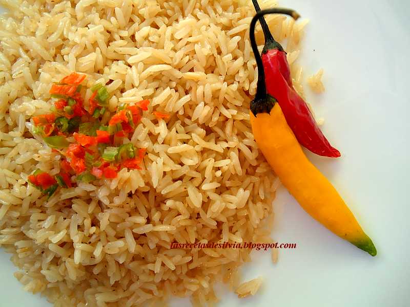 Las recetas de Silvia: Arroz graneado blanco y arroz graneado dorado