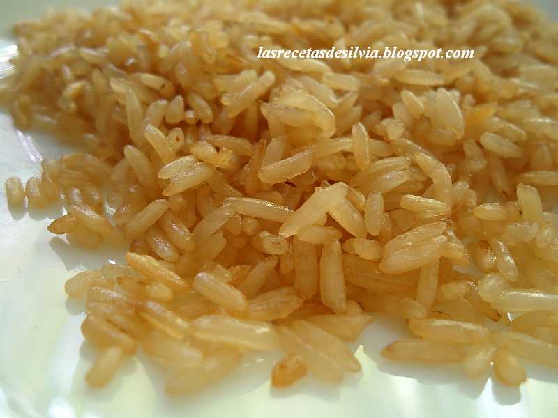 Las recetas de Silvia: Arroz graneado blanco y arroz graneado dorado