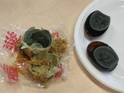 Events and Gossips: Chinese dish - rotten eggs.
