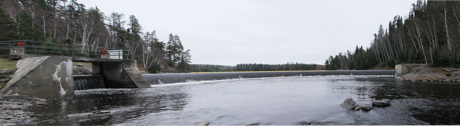 Gowganda Views: Hunting and Picture taking Duncan Lake Dam