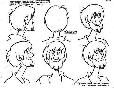 estáticas; in-movimento: Model Sheet e Concept Art - Cartoon Network
