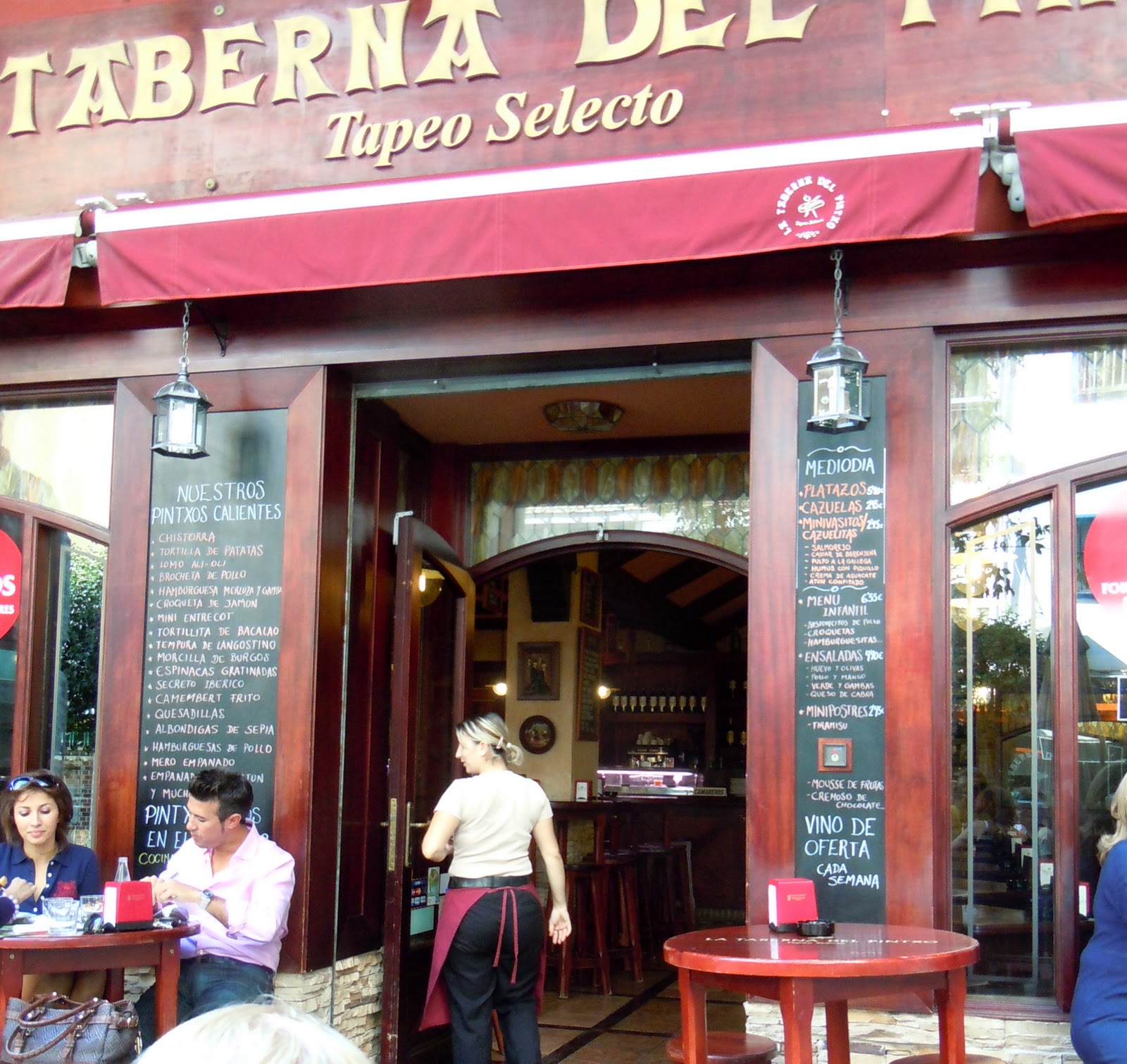 Layman's London: La Taberna del Pintxo, Avenida Miguel Cano, Marbella
