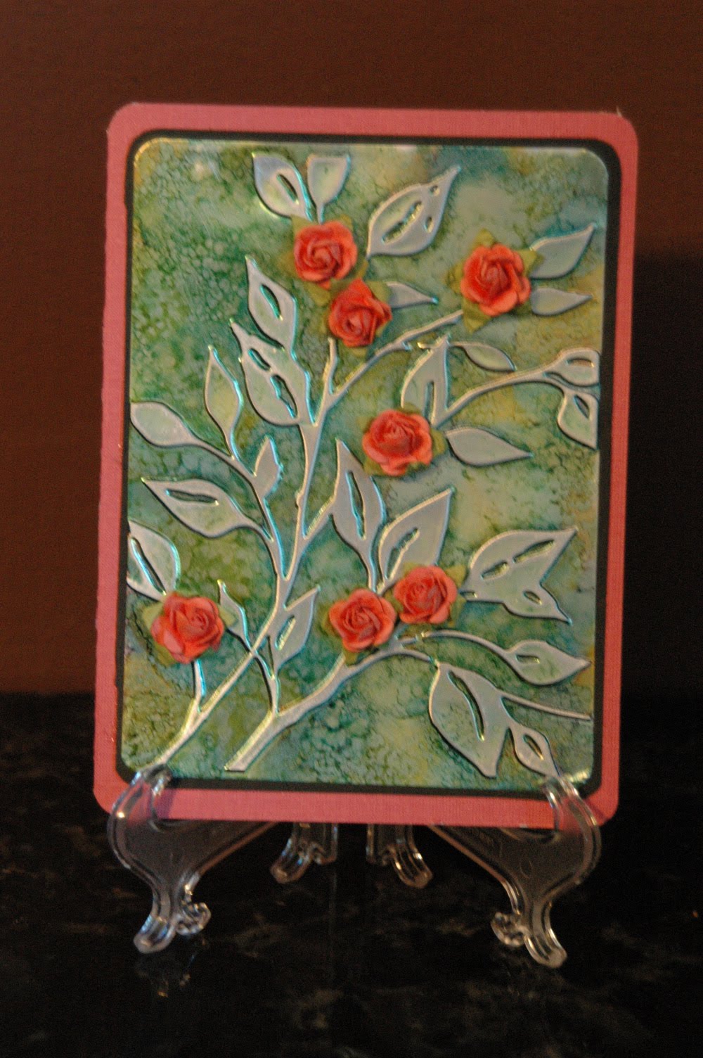 Creations By Christie: New Leafy Branch Card